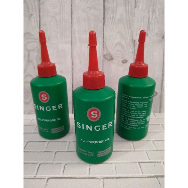 Jual Minyak Singer Minyak Pelumas Mesin Jahit 80 cc All Purpose Oil ...