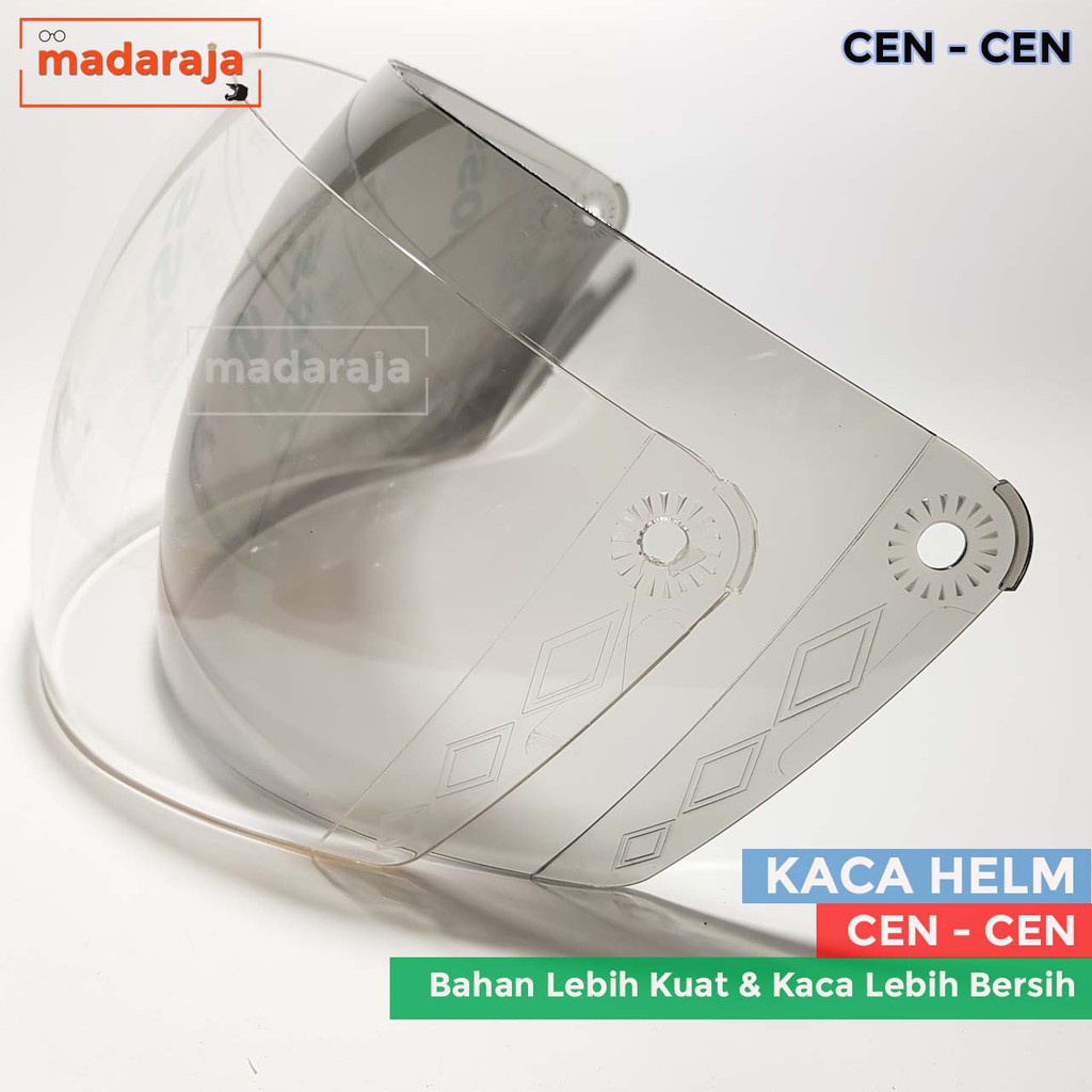 Jual Kaca Visor Helm Cencen Untuk Semua Helm Half Face Clear Bening ...