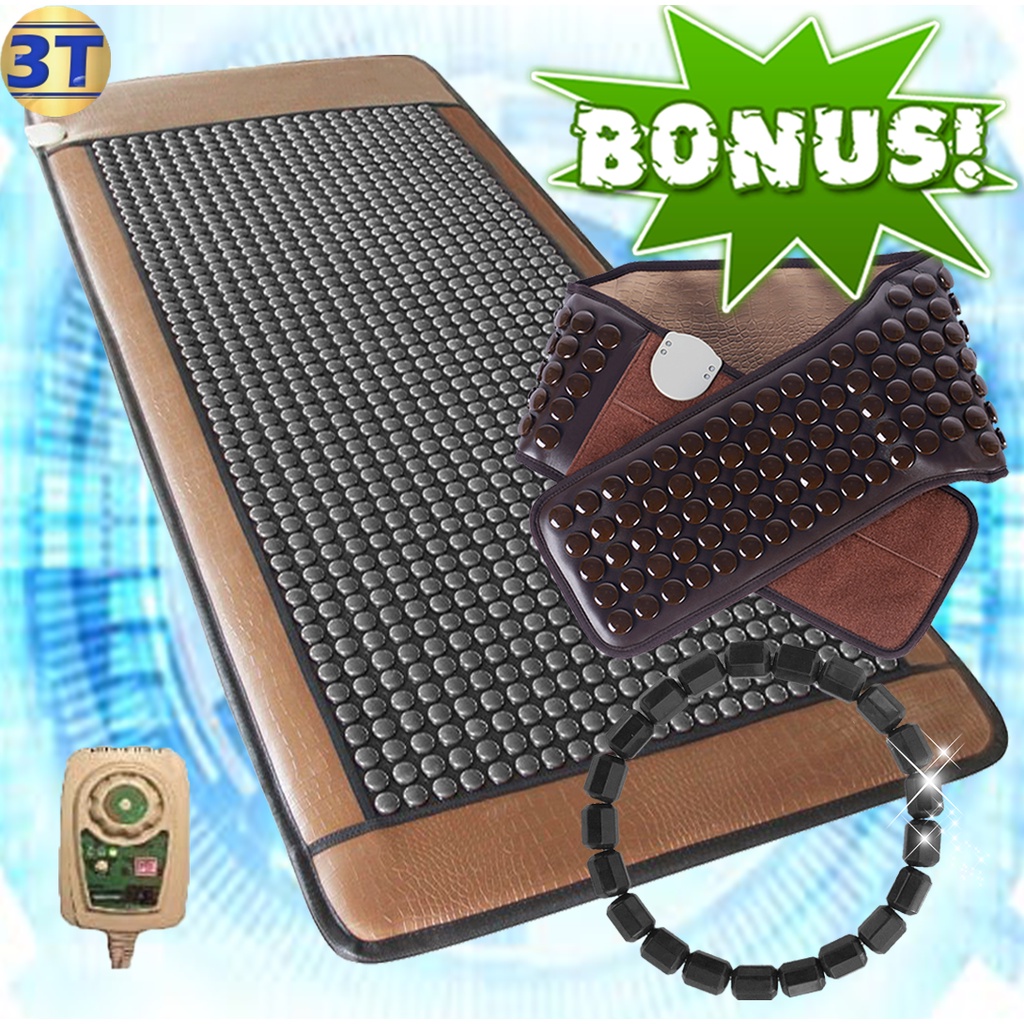 Jual Alat Terapi Kesehatan Matras Batu Turmalin + Sabuk + Bonus ...