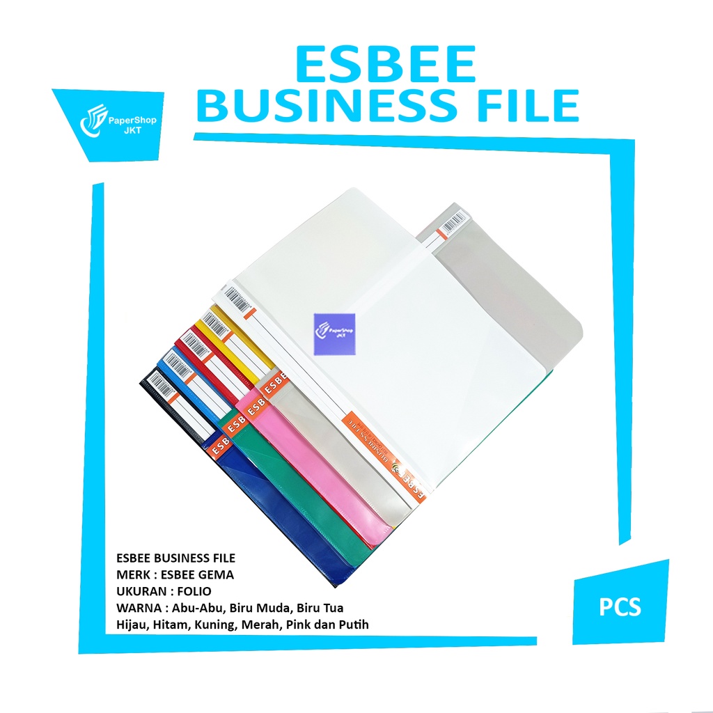 Jual ESBEE - Gold Gema Business file ukuran F4 - Pcs | Shopee Indonesia
