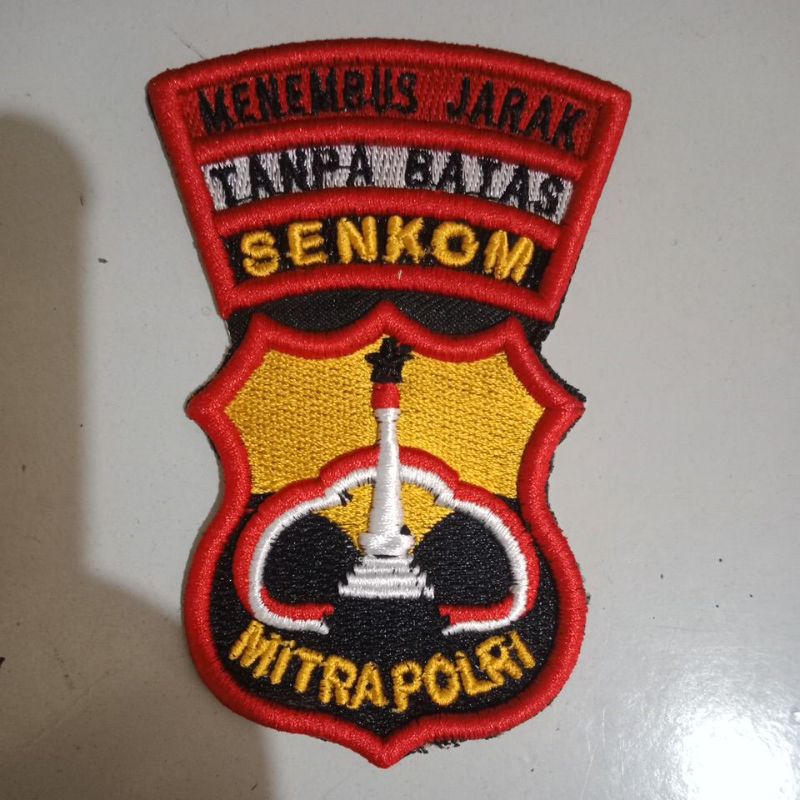 Jual BORDIR SENKOM TIMBUL LOGO BET SENKOM TANPA BATAS/TIMBUL HARGA ...