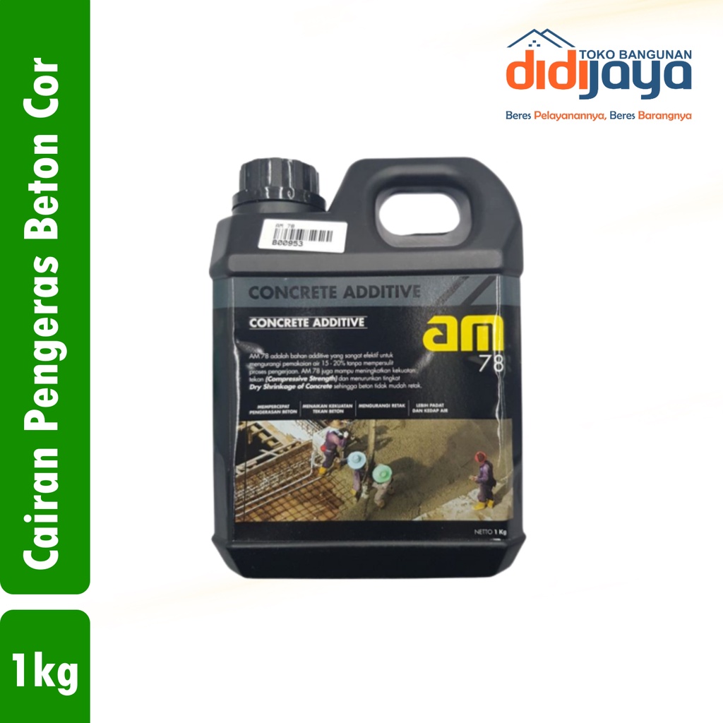 Jual OBAT PENGUAT COR - AM 78 CAIRANG PENGERAS BETON - CONCRETE ...