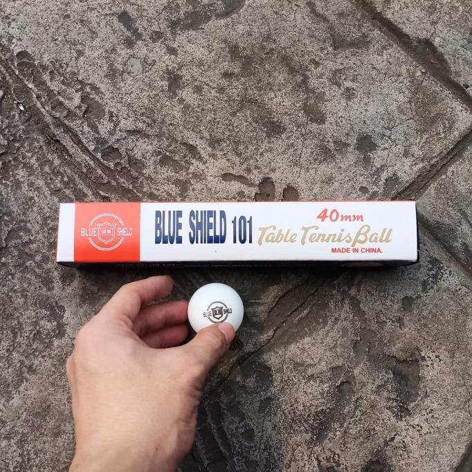 Jual PROMO Bola Ping Pong Shield Putih (Isi 6 Bola) | Shopee Indonesia