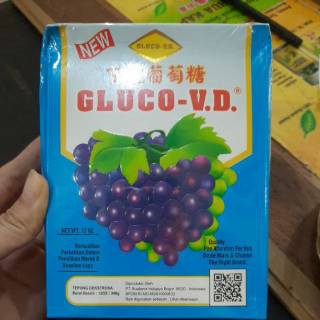 Jual GLUCO - VD Gula anggur Glukosa Glucose Bubuk Gula Anggur 340gr ...