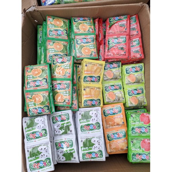 Jual JasJus Minuman Serbuk Renceng (1 renceng isi 10) | Shopee Indonesia
