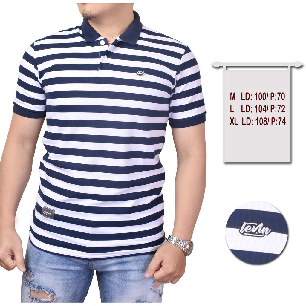 Jual Otsuka Polo Shirt Pria Lengan Pendek Pria Polos Kerah | Kaos Polo salur | Shopee Indonesia