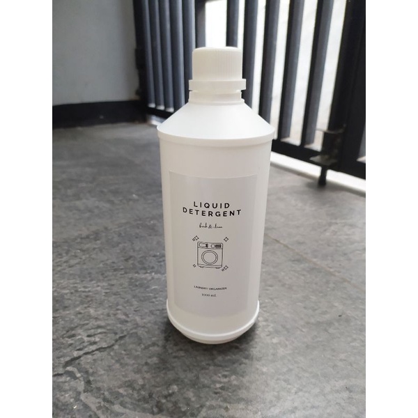 Jual Refill Bottle Botol Sabun Laundry Aesthetic Minimalis New Stiker ...