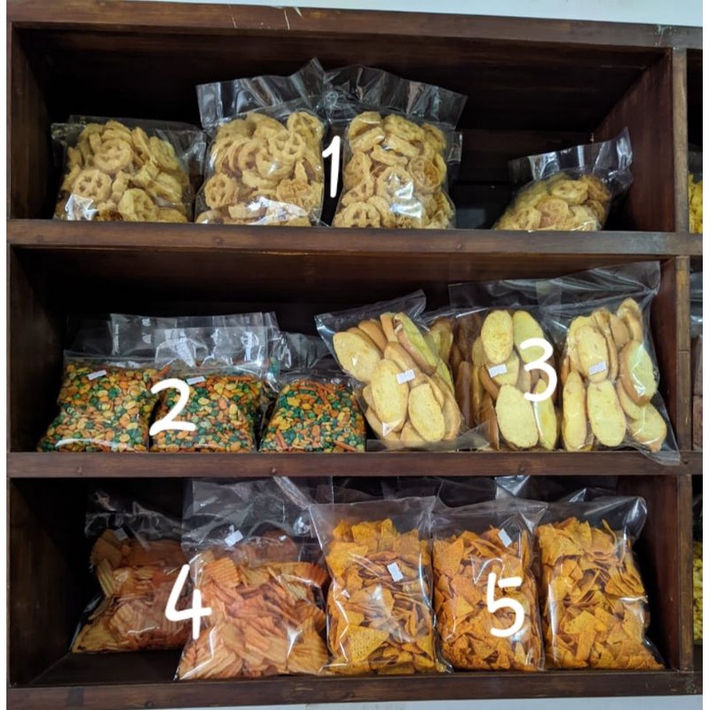 Jual Snack Kiloan PART 1 Termurah Di Shopee +- 250gr (1/4kg) Keripik ...