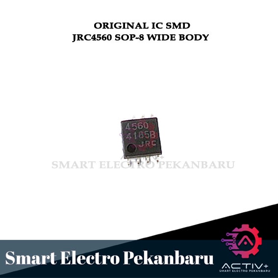 Jual ORIGINAL IC SMD JRC4560 SOP-8 WIDE BODY LEBAR NJM4560 4560 SMD SOP 8 WIDE NJM JRC 4560 SOP8 ...