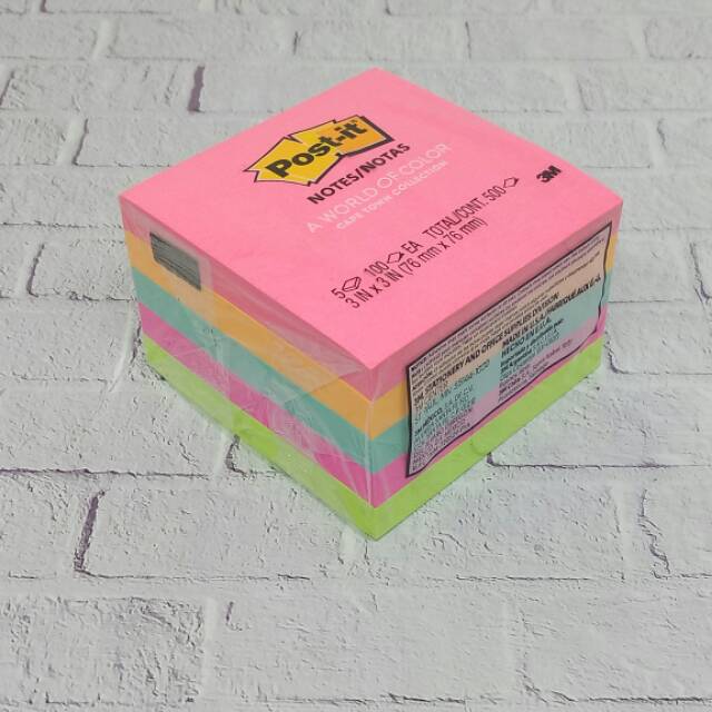 Jual Notes Post It 76 x 76 mm Cape Town Collection | Shopee Indonesia