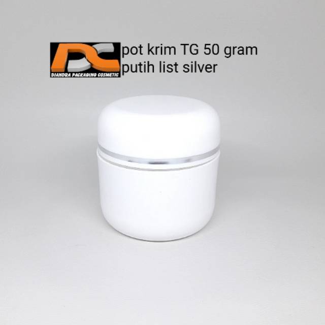 Jual Pot krim TG 50 gram putih | Shopee Indonesia