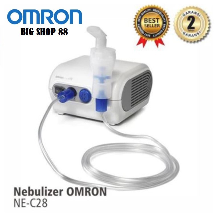 Jual Alat Uap Anak Dewasa Batuk Asma Flu Pilek Nebulizer Omron Ne c28 Nec28 Garansi 2 Tahun Bisa ...