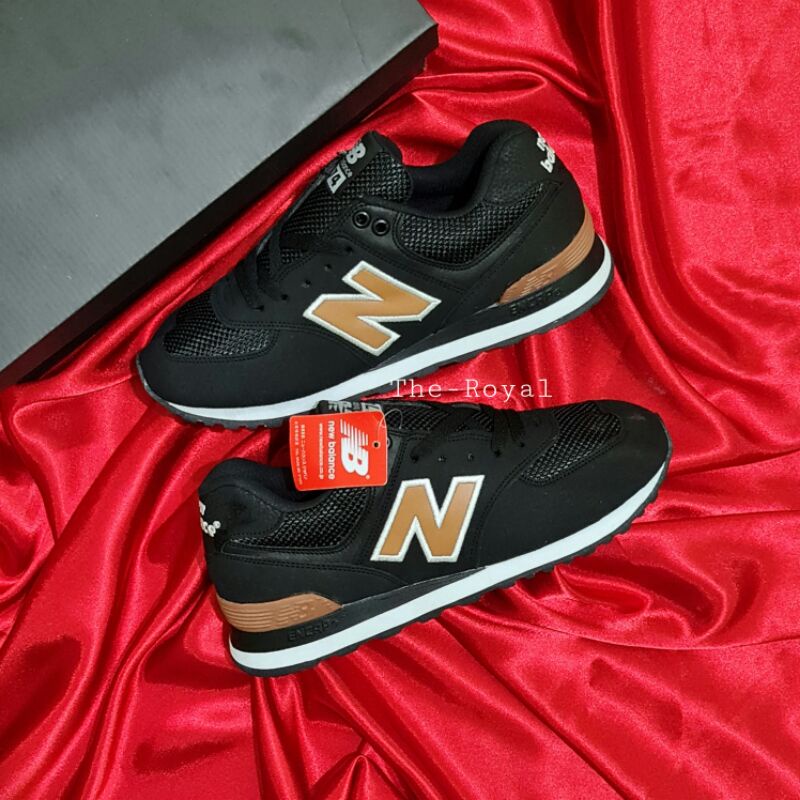 Jual Sepatu New Balance / NB 574 Encap Black Brown | Shopee Indonesia
