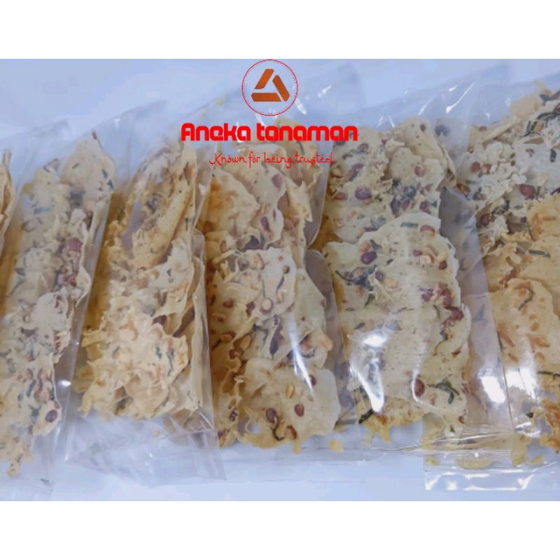 Jual rempeyek kacang tanah / cemilan rampeyek per pcs | Shopee Indonesia