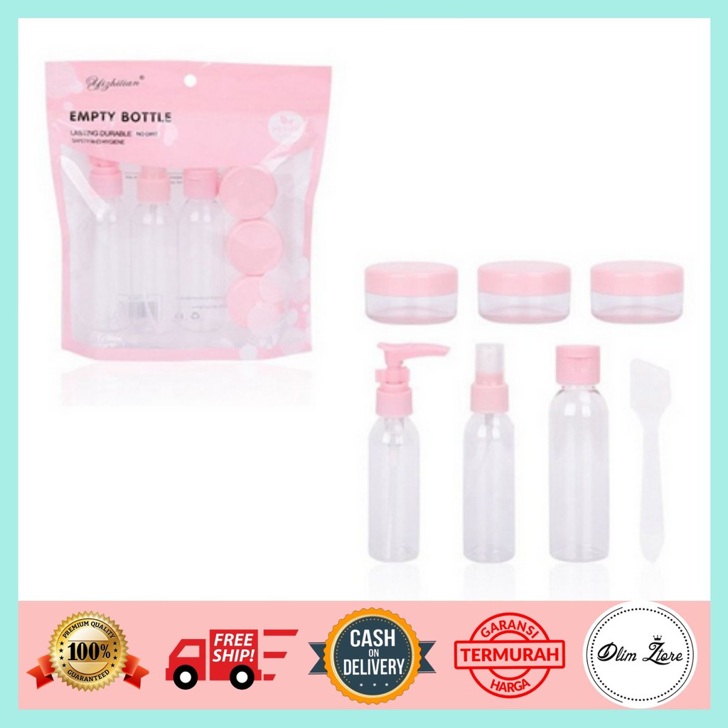 Jual [DZ] TRV055 - Tempat Skincare / Botol Isi Ulang / Travel Kit Set ...