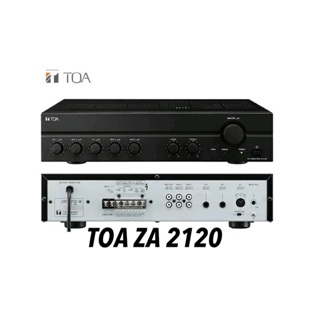 Jual AMPLI POWER TOA ZA-2120 GARANSI RESMI 1 TAHUN Indonesia|Shopee ...