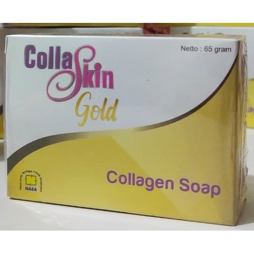 Jual sabun collaskin gold collagen soap sabun cuci muka glowing ...