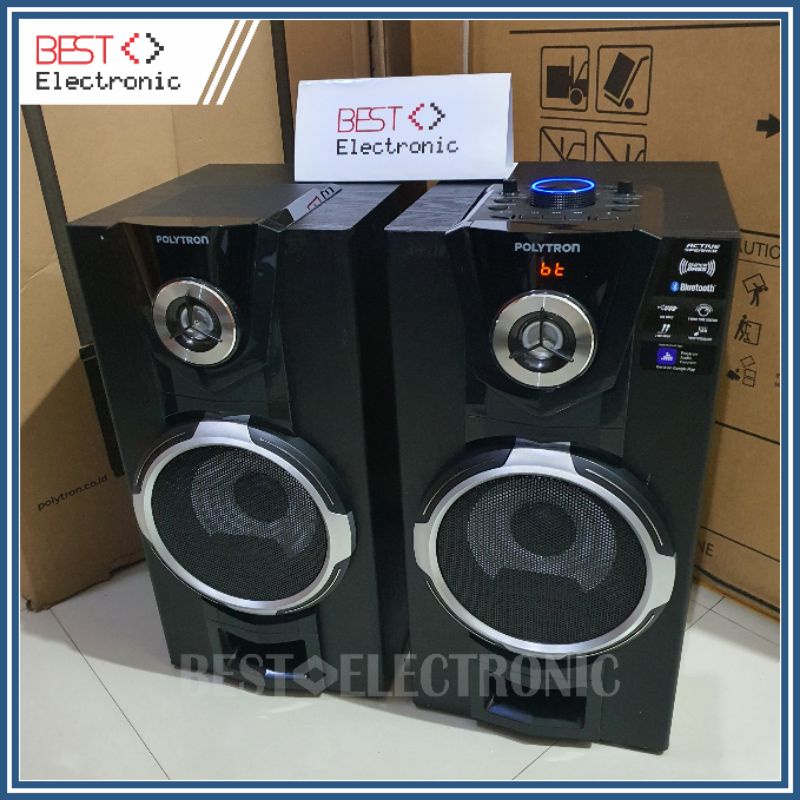 Jual SPEAKER AKTIF POLYTRON PAS 8F12 PAS8F12 BLUETOOTH | Shopee Indonesia