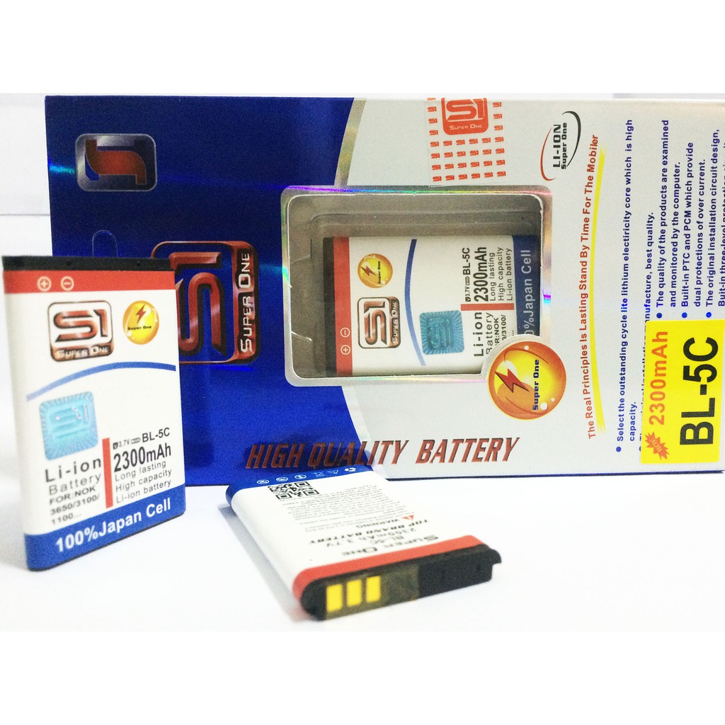 Jual Baterai Double Power Super One Nokia BL-5C | Shopee Indonesia