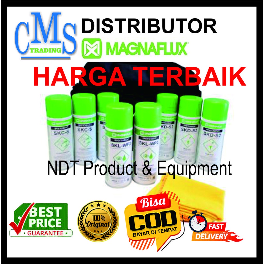 Jual Chemical Penetrant Magnaflux SPOTCHECK ( cleaner developer ...