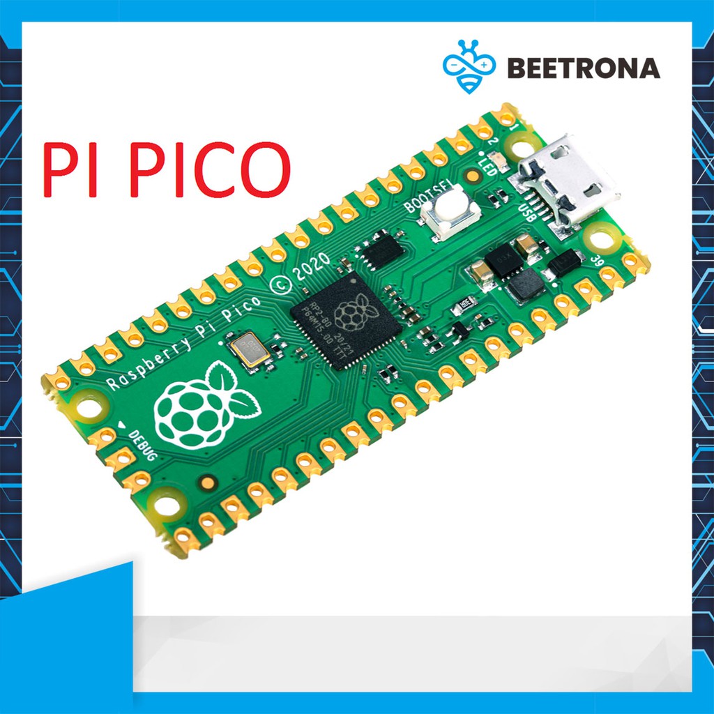 Jual Raspberry Pi Pico RP2040 Microcontroller Board | Shopee Indonesia