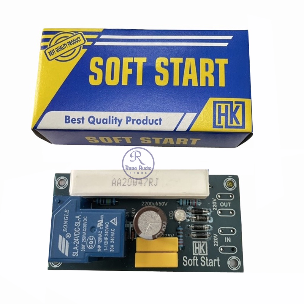 Jual Kit SOFTSTART SOFT START RELAY (anti jeglek) Indonesia|Shopee ...