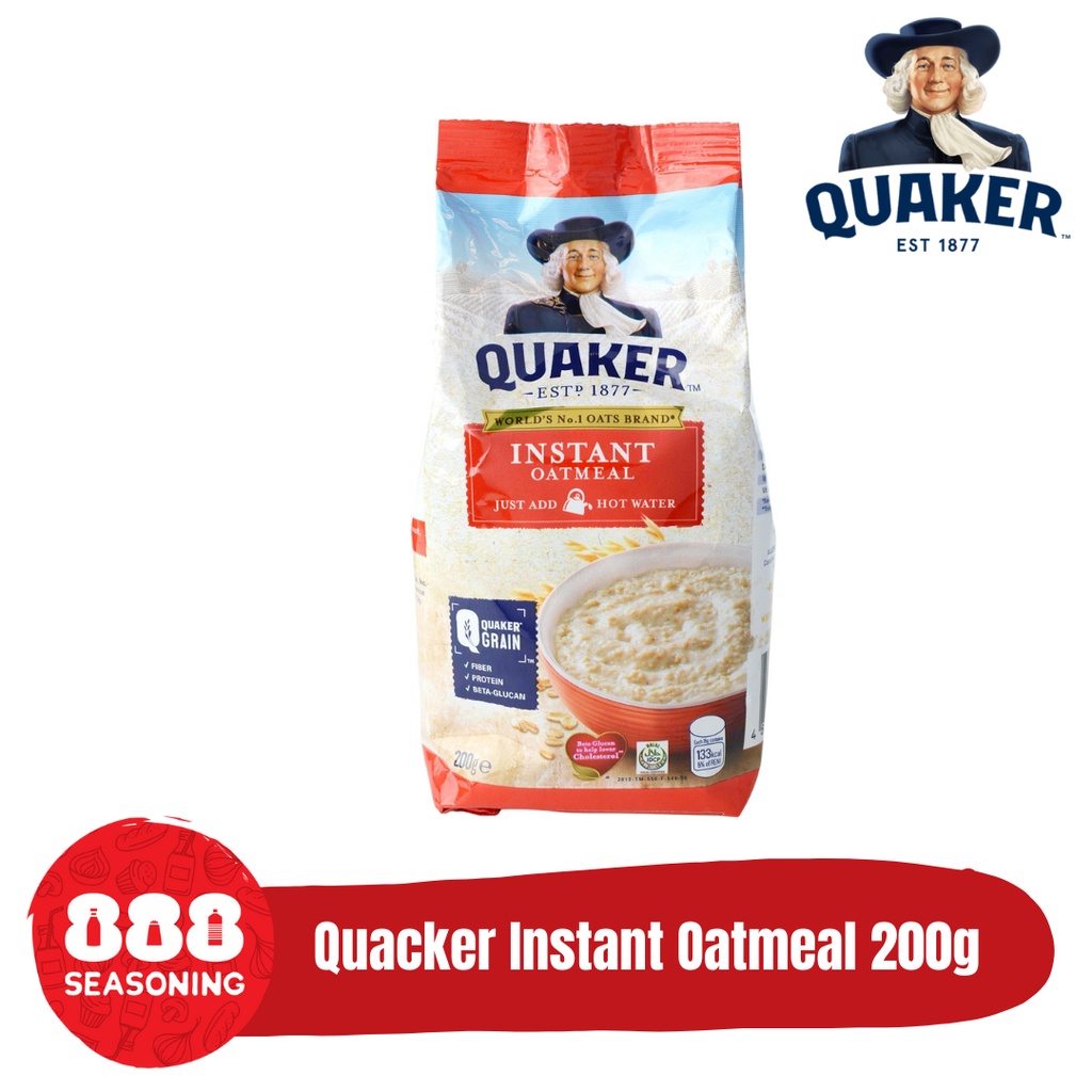 Jual QUACKER INSTANT OATMEAL 200g Indonesia|Shopee Indonesia