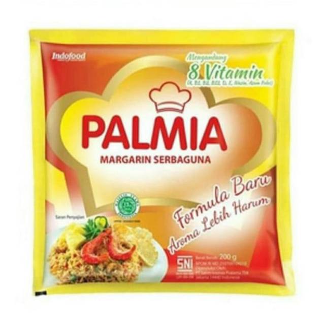 Palmia Margarin Serbaguna 200 Gram Saset Mentega Butter MENTEGA PALMIA ...