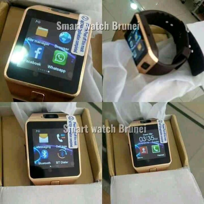Jual DZ09 ALPHA U9 Smart Watch Smartwatch Sim Card 2G | Shopee Indonesia
