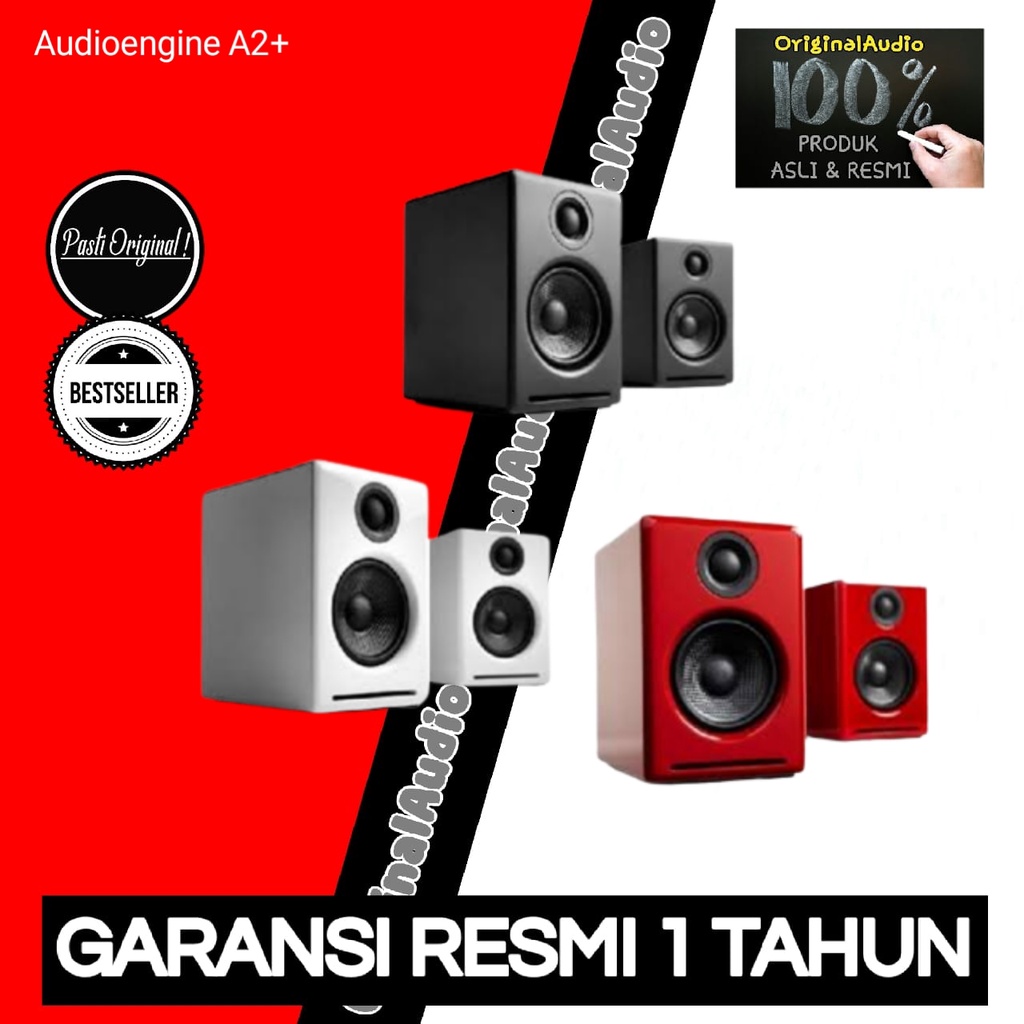 Jual Audioengine A2+ Plus Wireless Hi-Fi True Stereo Sound Monitor ...