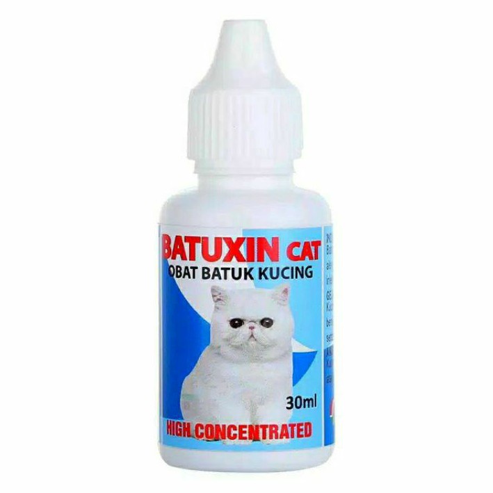 Jual BATUXIN CAT OBAT BATUK PILEK BERSIN PADA KUCING 30 ML | Shopee ...