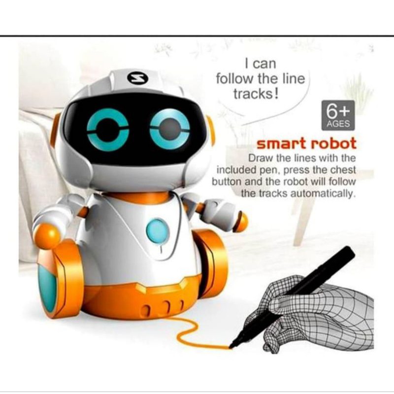 Jual MAINAN ANAK - MAINAN ROBOT - ROBOT INTELEGEN LINE FOLLOWING NO ...
