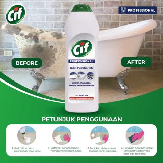 Cif Krim Pembersih Professional Botol 500 ML | Shopee Indonesia