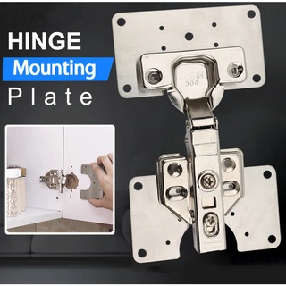 Jual Plate Engsel Pintu Repair Cabinet Furniture Drawer Door Silver ...