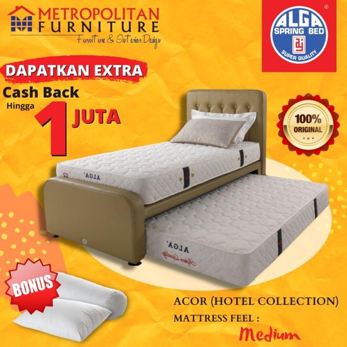 Jual KASUR SPRINGBED ALGA SUPER QUALITY 2IN1 SPRING BED MATRAS 2IN 1 ...