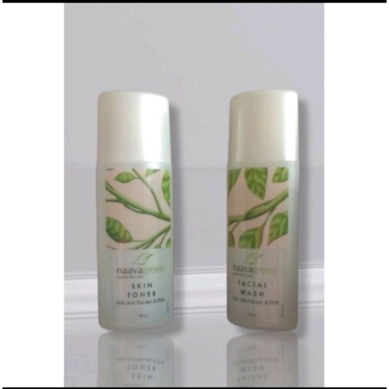 Jual PAKET FACIAL WASH & SKIN TONER NAAVAGREEN - ORIGINAL NAAVAGREEN ...