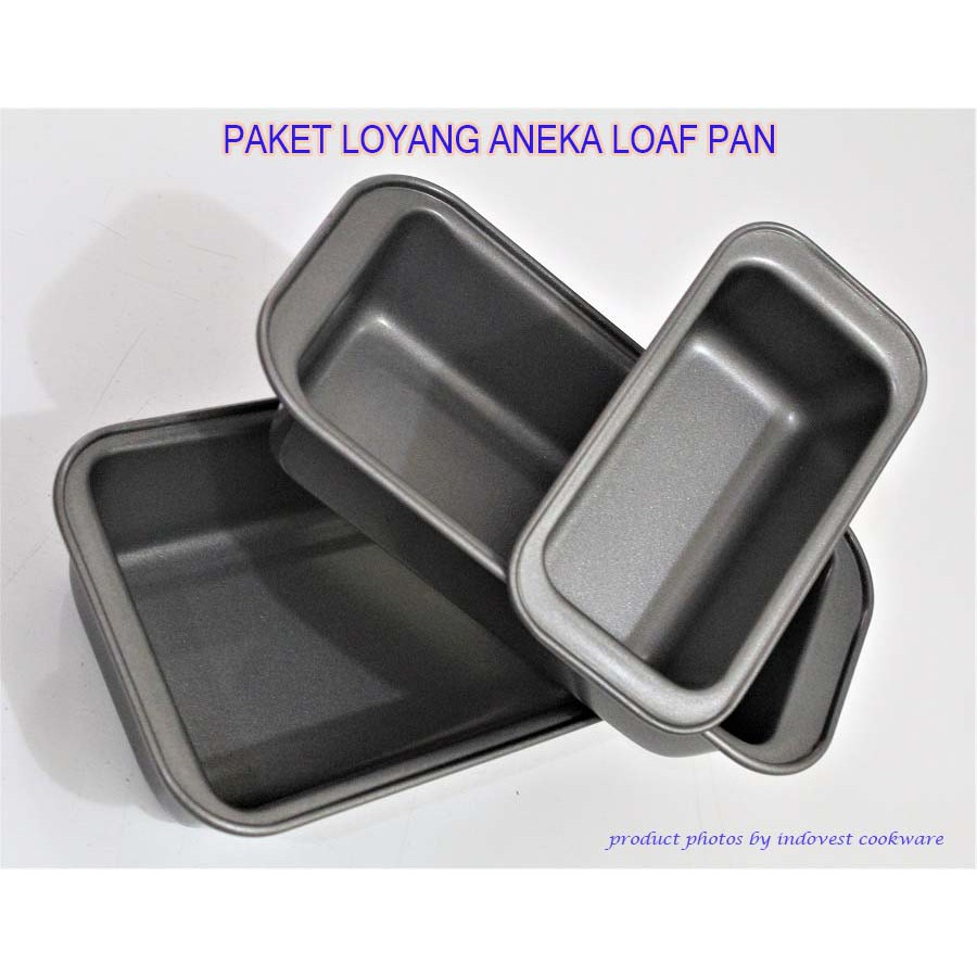 Jual LOYANG CETAKAN ANTI LENGKET ANEKA LOAF PAN | Shopee Indonesia