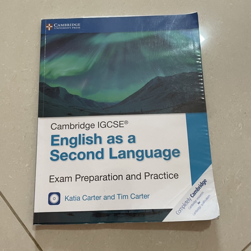 Jual cambridge IGCSE english as second language textbook | Shopee Indonesia