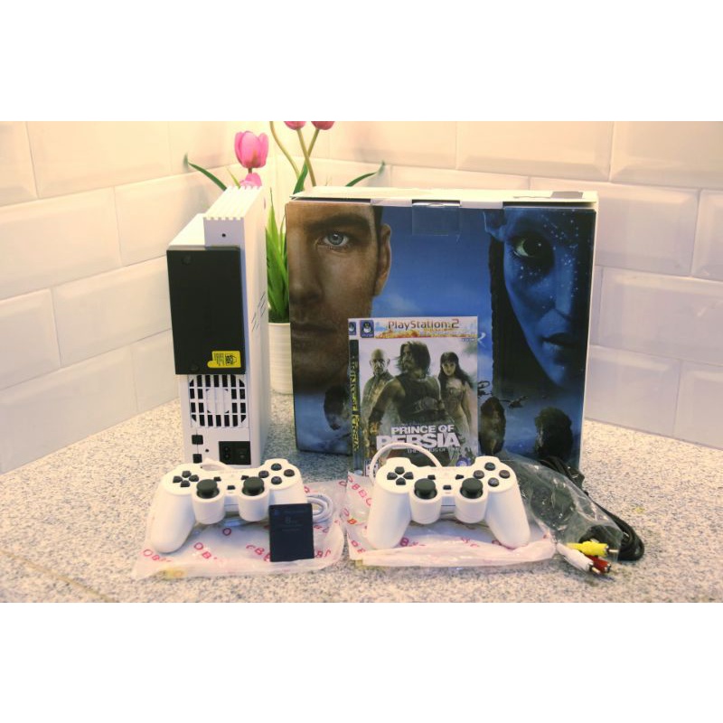 Jual Ps2 fat white edition !! Multifungsi matrix kaset dan hardisk ...