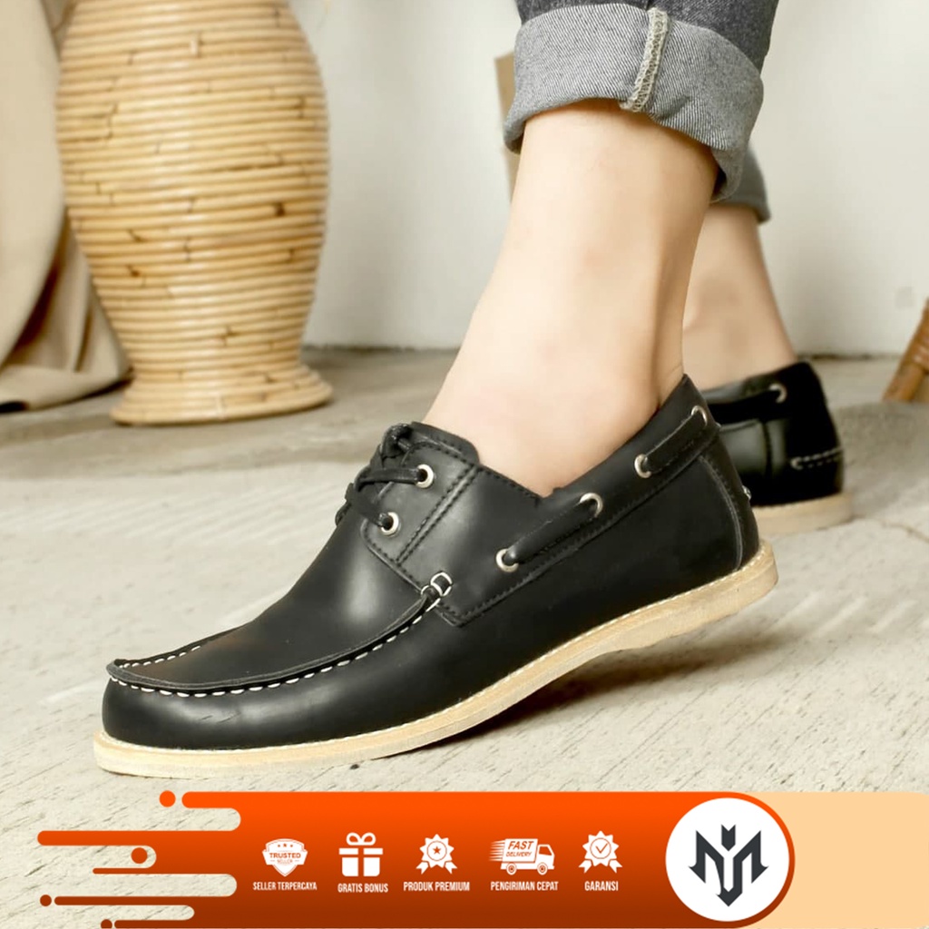 Jual MLF x NUSSAN - Sepatu Bunut Original Kulit Garut Asli Formal Pria ...
