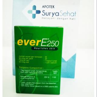 Jual Ever E 250 isi 30 / Ever Essentia isi 12 kapsul Indonesia|Shopee ...