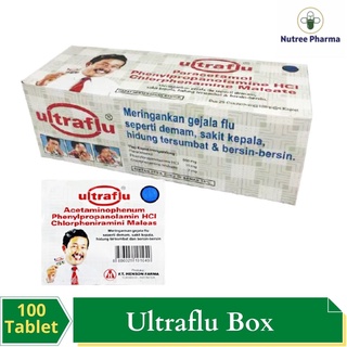 Jual Ultraflu Box isi 100 Tablet / Obat Flu Demam Sakit Kepala | Shopee ...