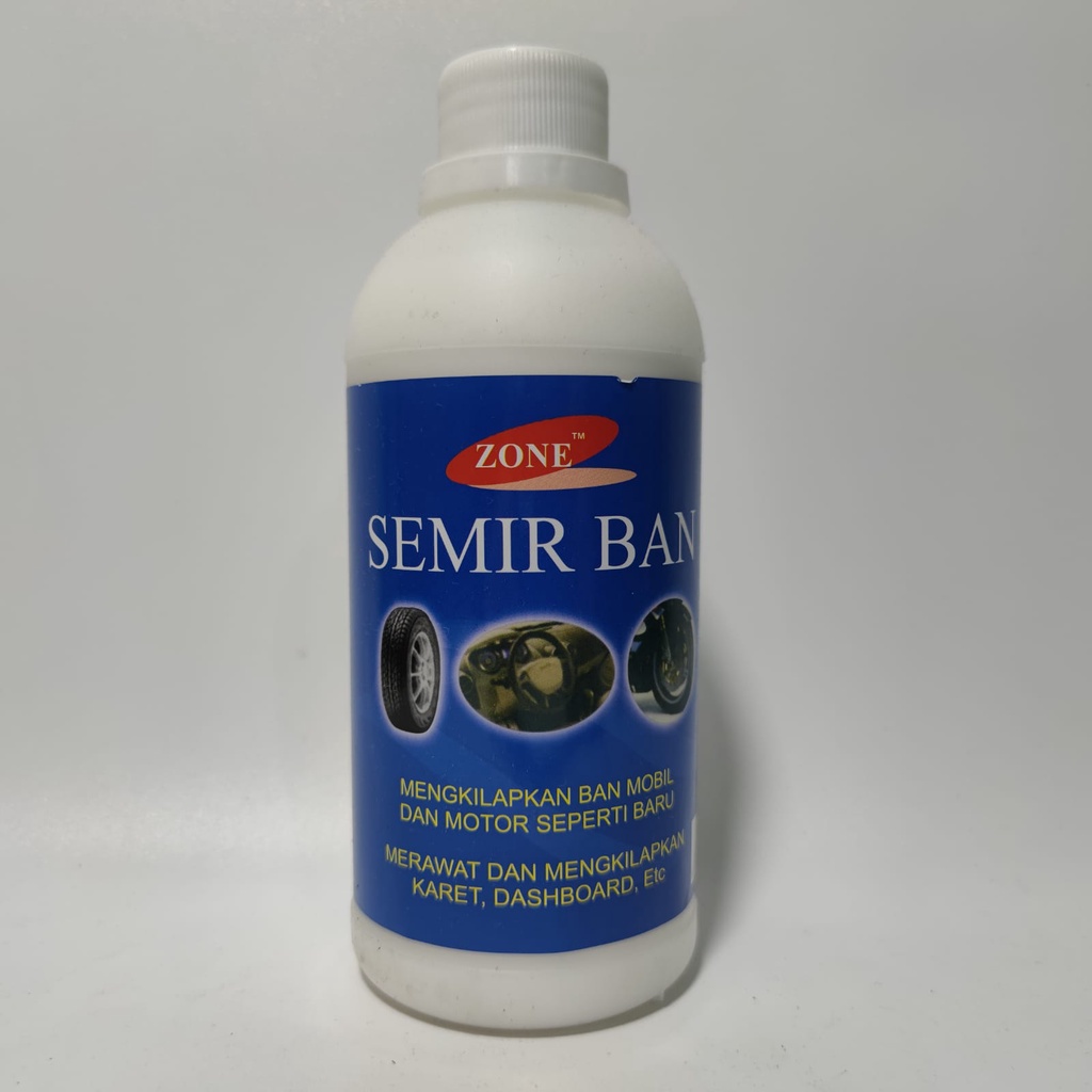 Jual Semir Ban Wet Look Pengkilap Ban Dashboard Mobil Motor ZONE 500ml ...