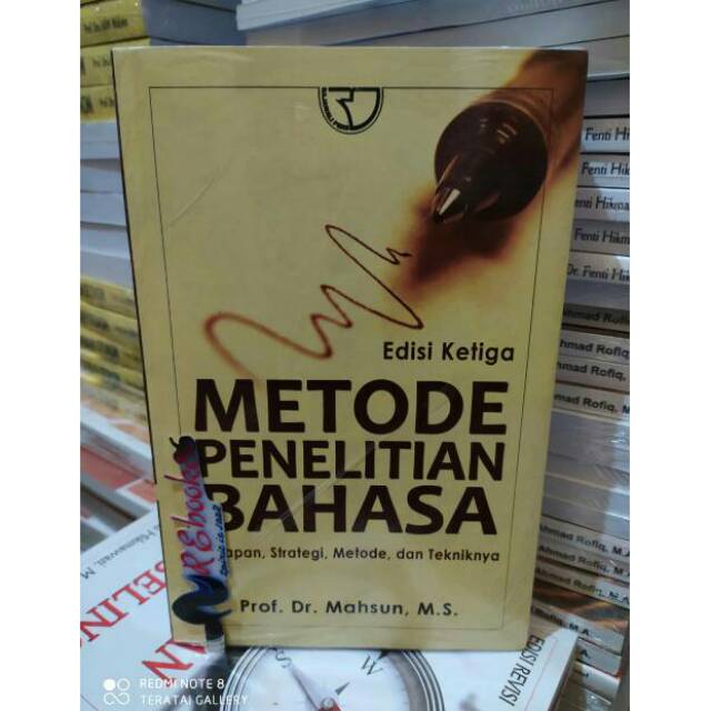 Jual Metode Penelitian Bahasa Edisi Ketiga - Prof. Dr. Mahsun #RAJAWALI ...