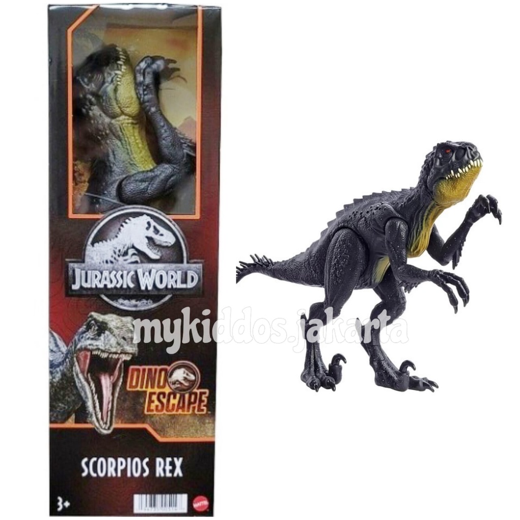 Jual Jurassic World Dino Escape : SCORPIOS REX Figure [Original ...