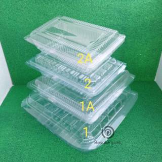 Jual Mika Plastik Kue Besar Persegi Panjang 2A mika plastik kue mika ...