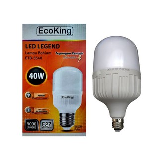 Jual Lampu - Bohlam led ECOKING jumbo 40W 40 Watt body besar jumbo super terang | Shopee Indonesia