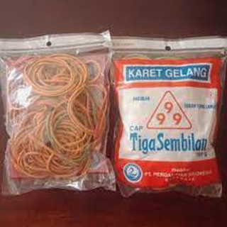 Jual karet gelang atau karet bungkus makanan 100gram Indonesia|Shopee ...