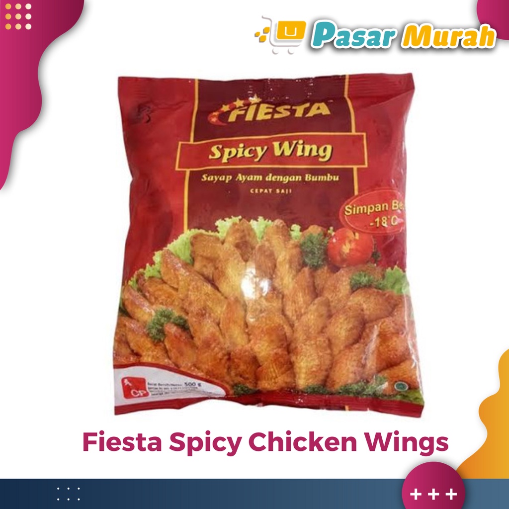 Jual Fiesta Spicy Chicken Wings 500 Gram | Shopee Indonesia