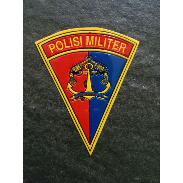 Jual STIKER EMBOS POM AL/STIKER EMBOS POLISI MILITER ANGKATAN LAUT ...